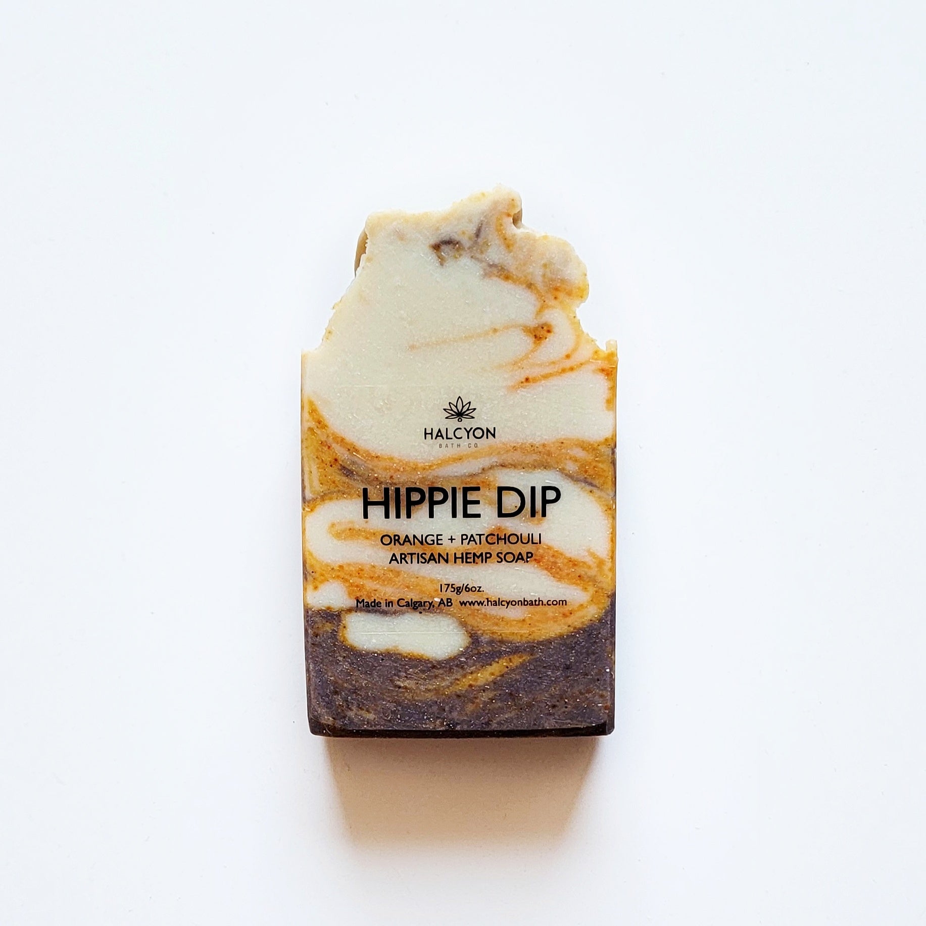 Hippie Dip Orange + Patchouli Hemp Soap – Halcyon Bath Co.