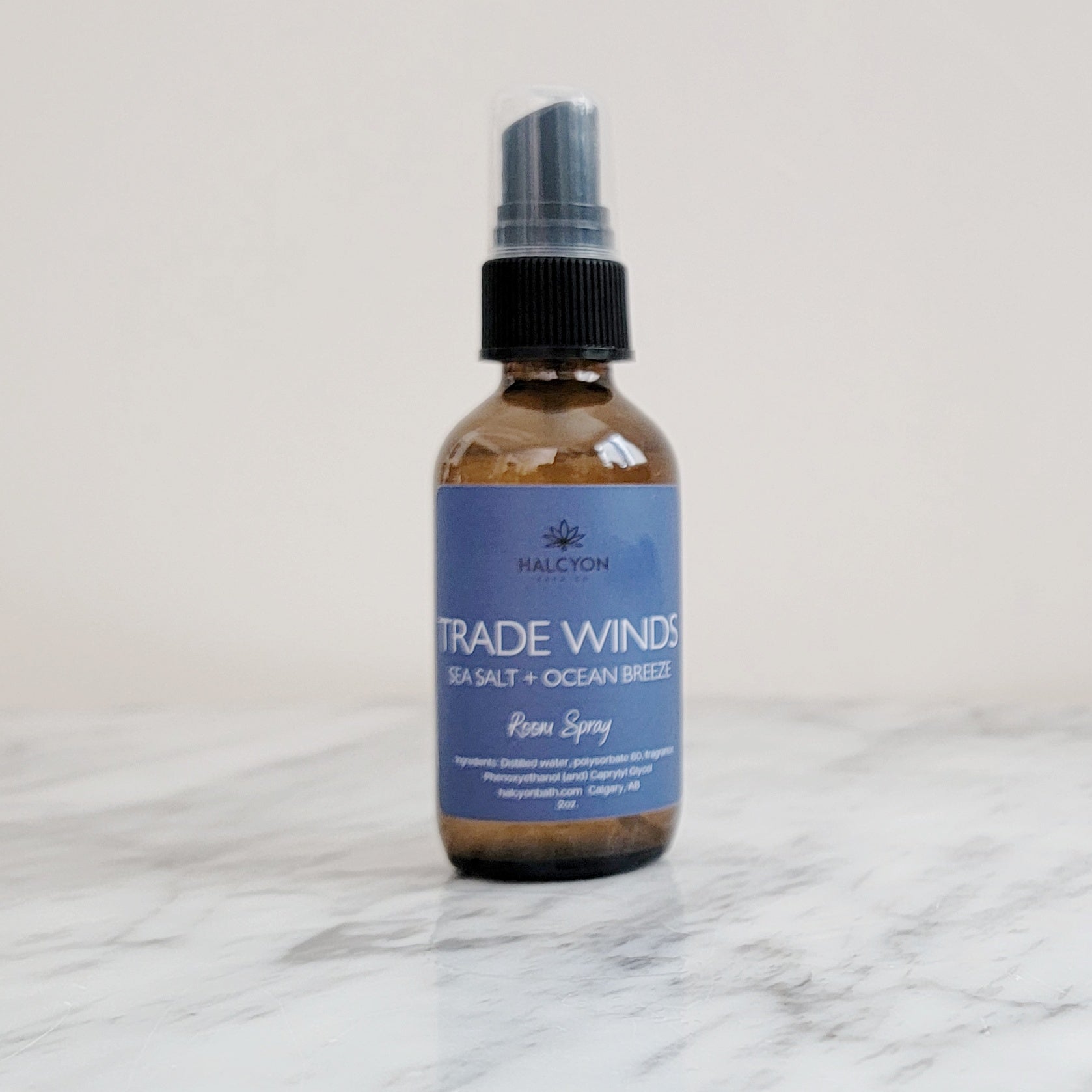 Trade Winds - Sea Salt + Ocean Breeze Room Spray – Halcyon Bath Co.